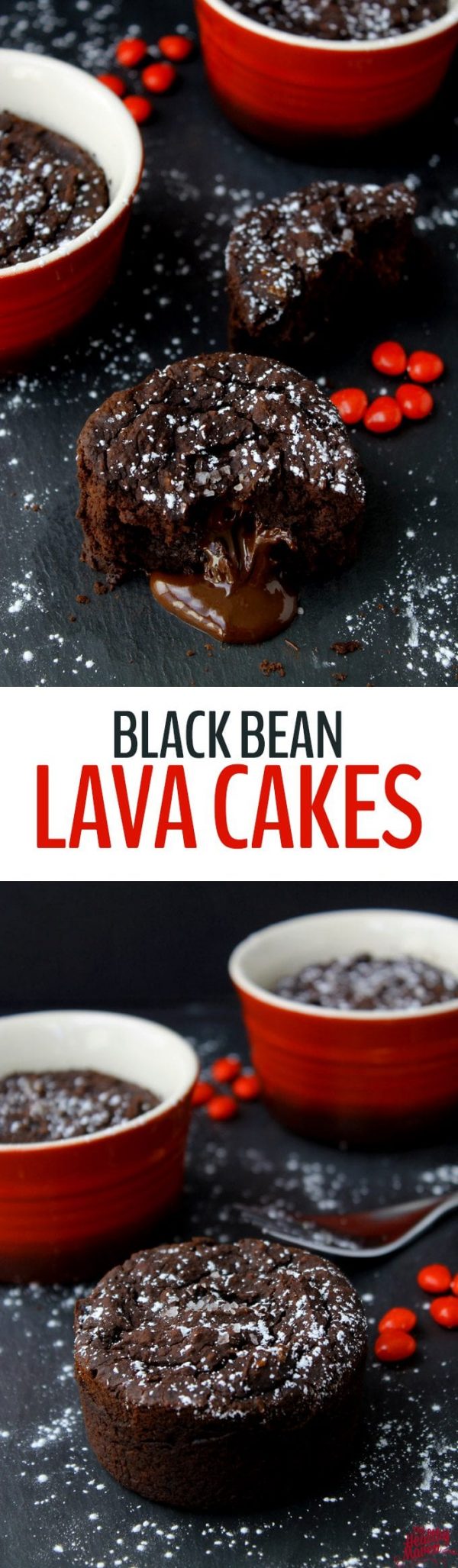 Black Bean Lava Cakes - The Healthy Maven