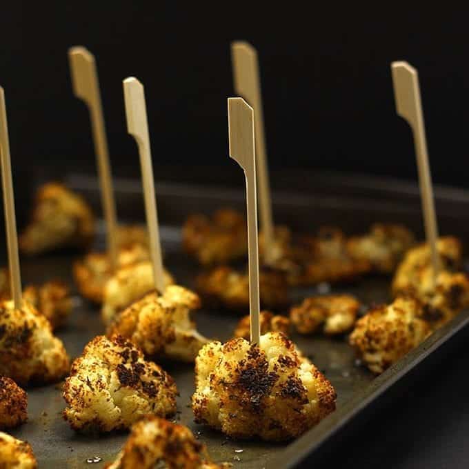 Cajun Cauliflower Poppers - The Healthy Maven
