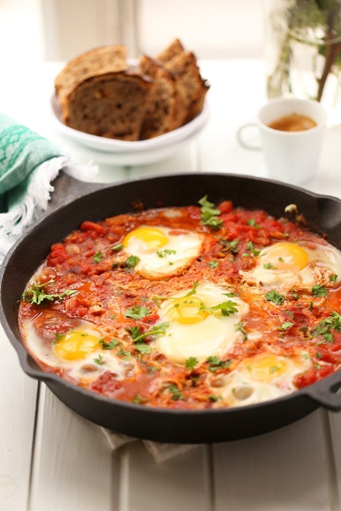 How To Make Shakshuka [Traditional + Easy] - The Healthy Maven
