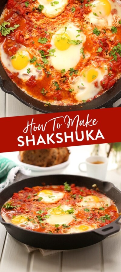 How To Make Shakshuka [Traditional + Easy] - The Healthy Maven