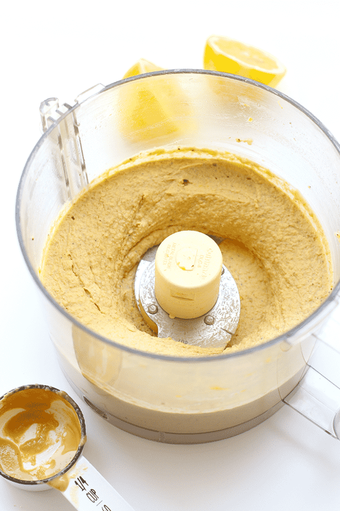 Lemon Hemp Hummus - The Healthy Maven