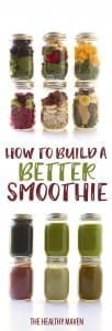 How To Build a Better Smoothie - The Healthy Maven