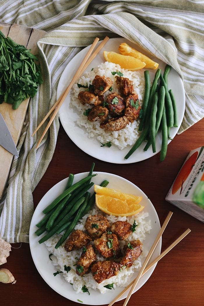 Sticky Orange Chicken - The Healthy Maven