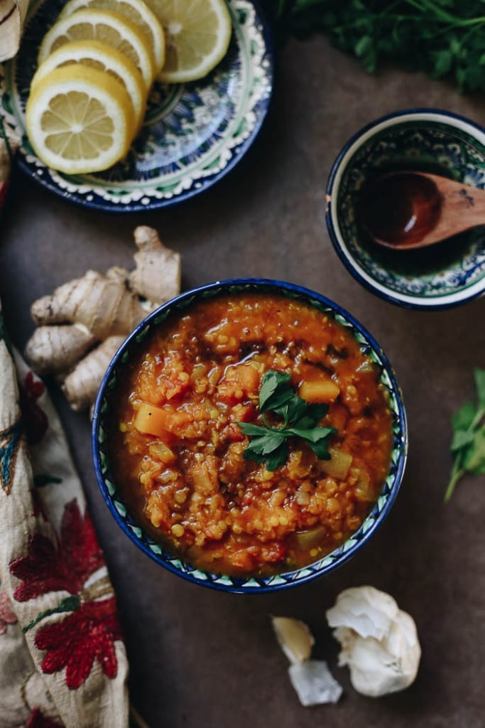 Root Vegetable Dal - The Healthy Maven