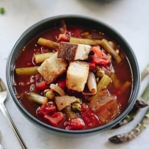 Spring Vegetable Soup - The Healthy Maven