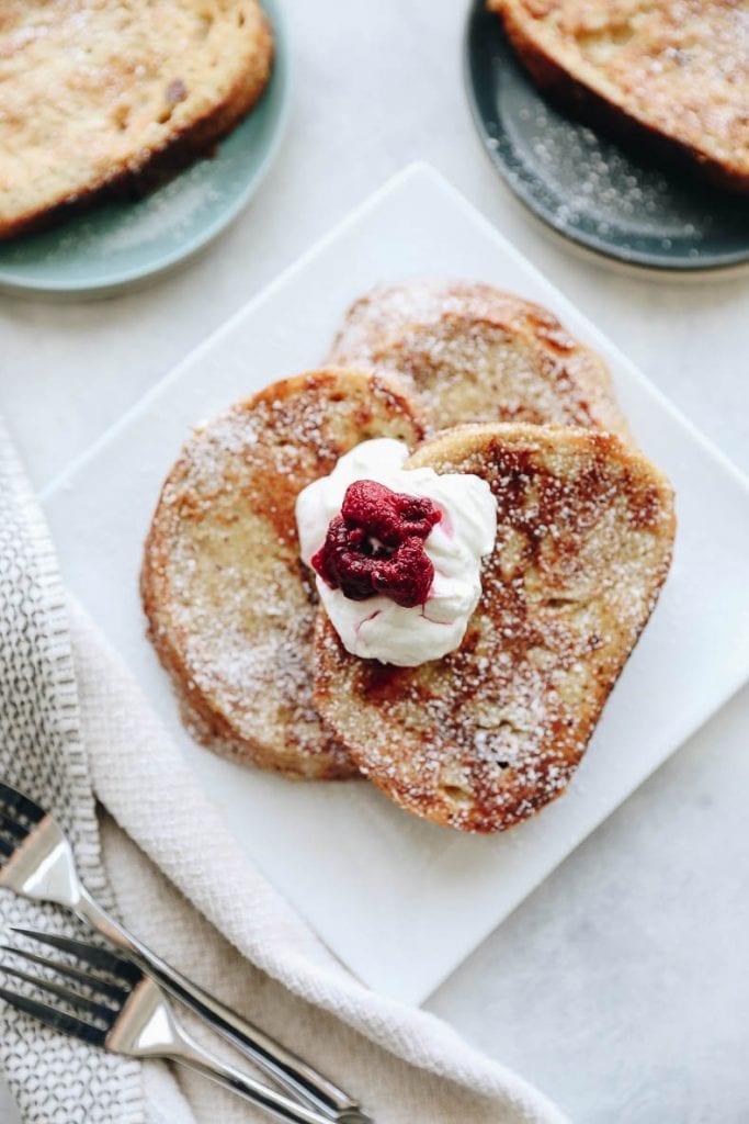 The BEST Healthy French Toast Recipe - The Healthy Maven