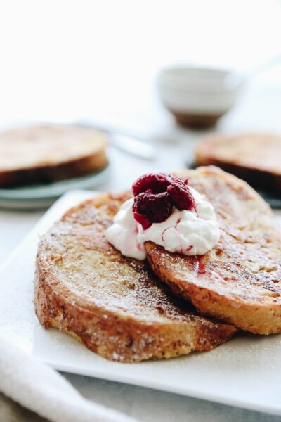 The BEST Healthy French Toast Recipe - The Healthy Maven