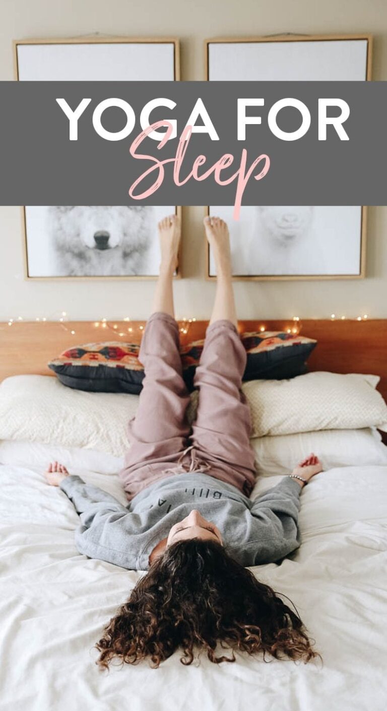 Yoga For a Better Night's Sleep - The Healthy Maven