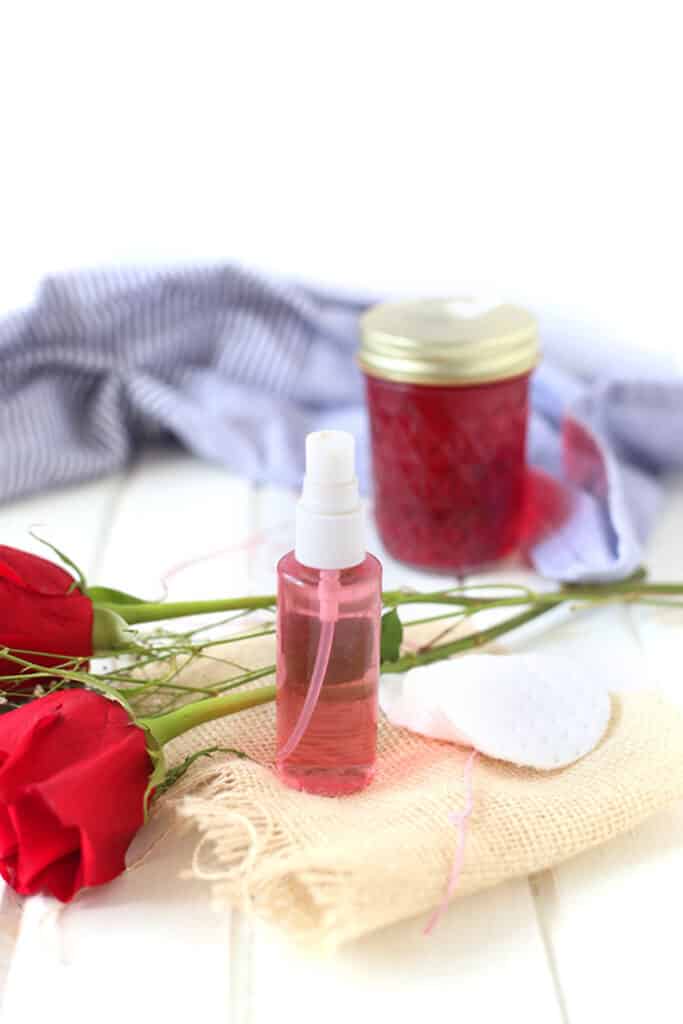 HOW TO MAKE ROSE WATER [2 Ingredients] - The Healthy Maven