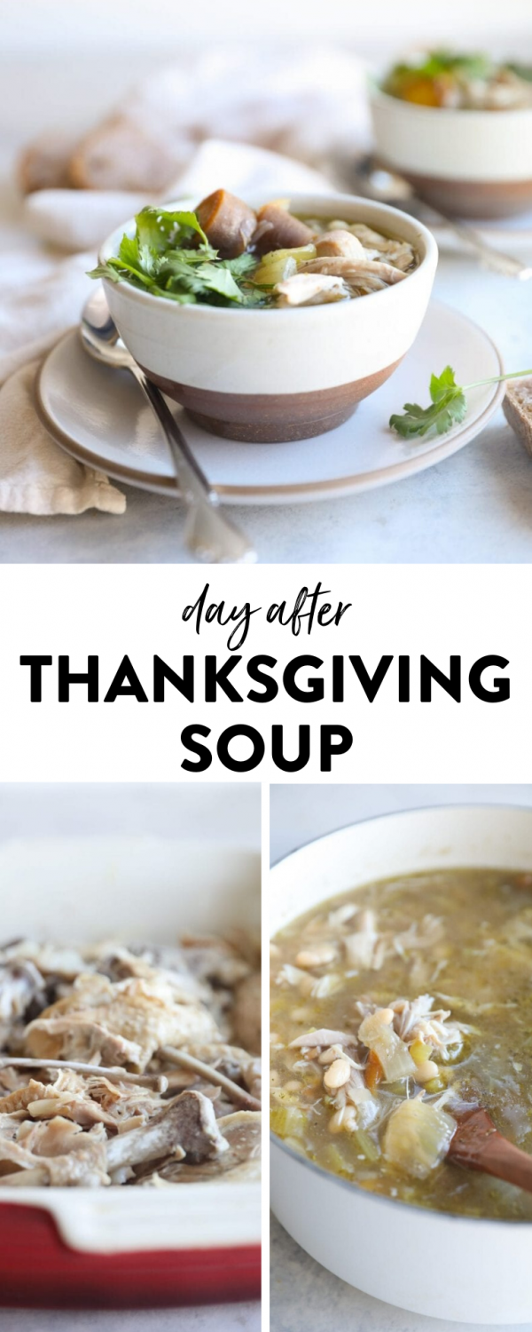 Day-After Thanksgiving Soup [Turkey Carcass Soup] - The Healthy Maven