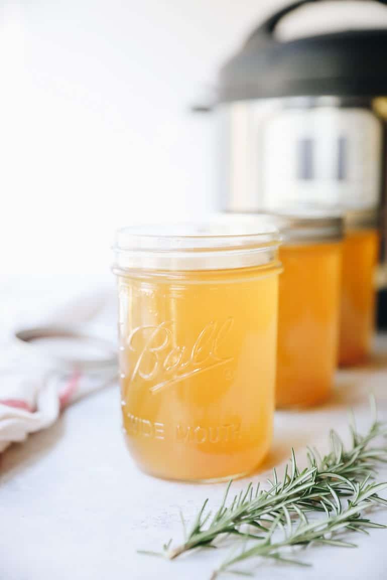EASY Instant Pot Bone Broth Recipe - The Healthy Maven