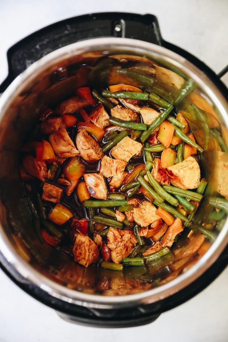 Instant Pot Kung Pao Chicken - The Healthy Maven