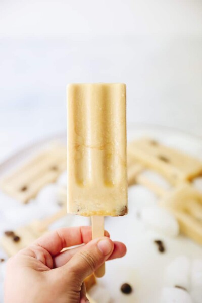 Creamy Cold Brew Ice Pops - The Healthy Maven