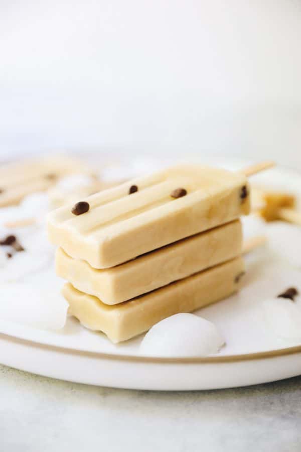 Creamy Cold Brew Ice Pops - The Healthy Maven