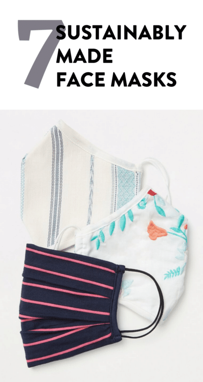 7 Sustainably Made Face Masks - The Healthy Maven