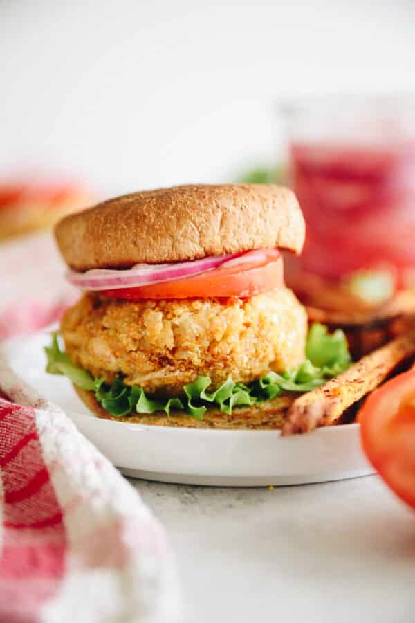BEST Quinoa Burger Recipe - The Healthy Maven