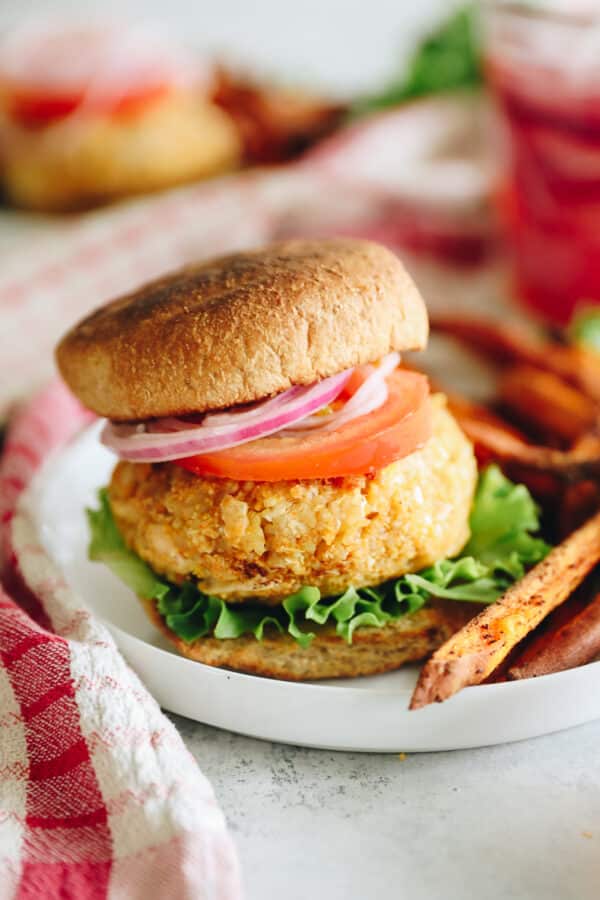 BEST Quinoa Burger Recipe - The Healthy Maven
