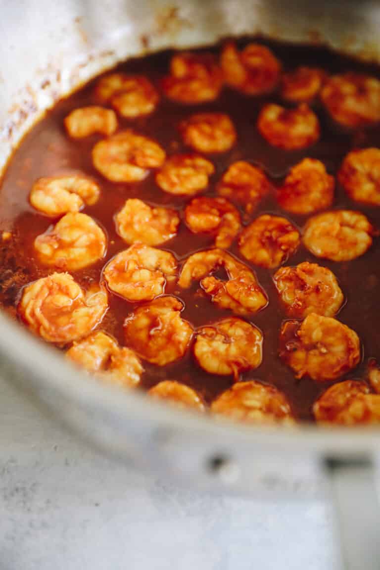 Spicy Sesame Shrimp and Veggie Stir Fry - The Healthy Maven