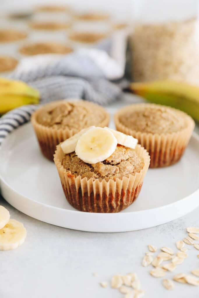 Baby Banana Muffins [Naturally Sweetened] - The Healthy Maven