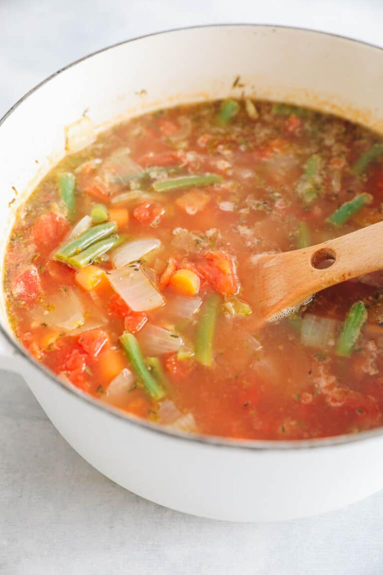 Classic Minestrone Soup Recipe - The Healthy Maven