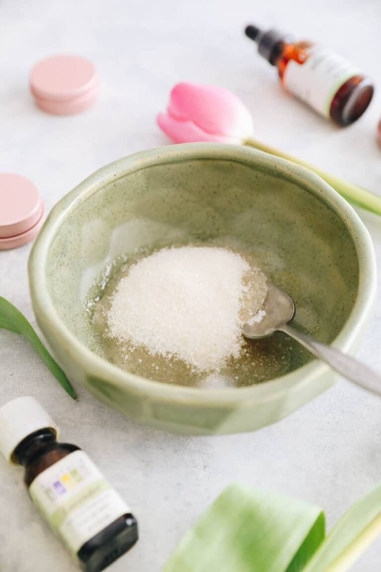 DIY Lip Scrub [for Smooth Lips!] - The Healthy Maven