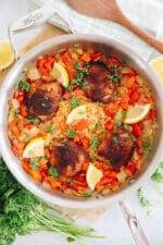 One-Pot Paprika Chicken and Rice - The Healthy Maven