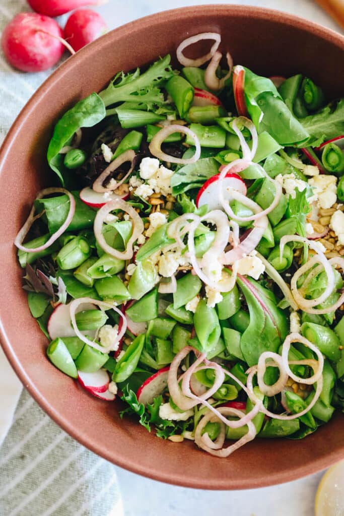 Spring Mix Salad Recipe - The Healthy Maven