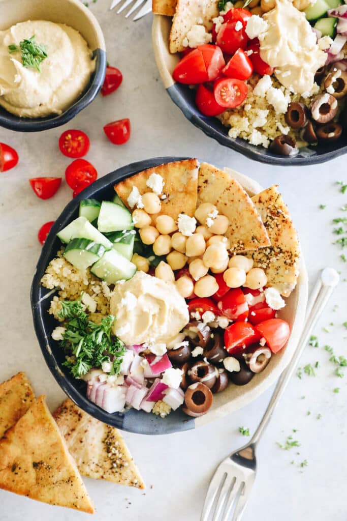 Best Mediterranean Bowl - The Healthy Maven