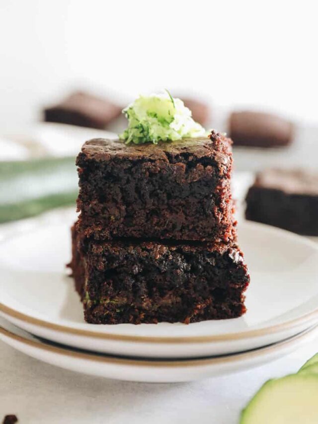 Hidden Veggie Zucchini Brownies! - The Healthy Maven