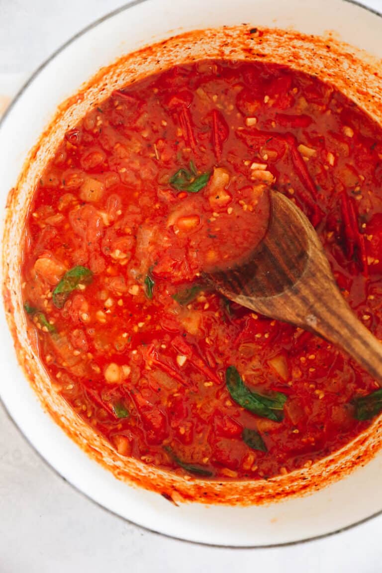 Seriously Good Tomato Sauce Recipe! - The Healthy Maven