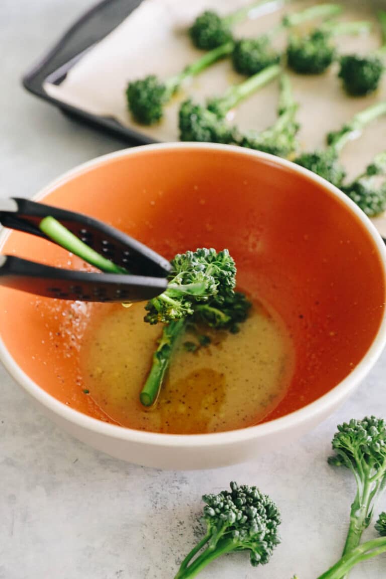 Roasted Broccolini - The Healthy Maven