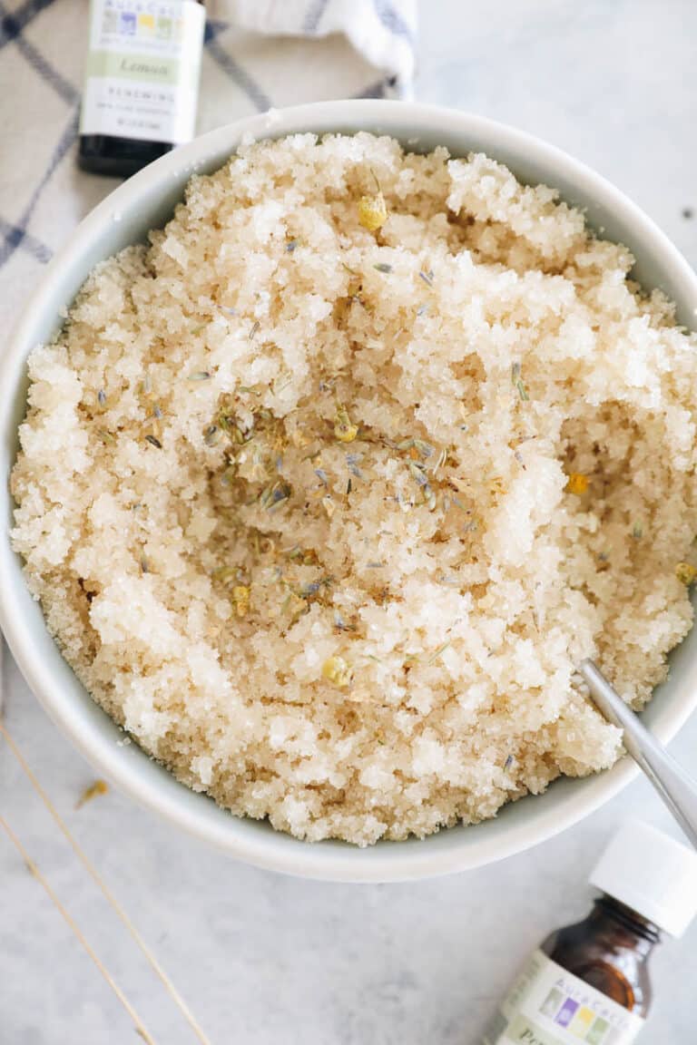 Homemade Sugar Scrub Recipe - The Healthy Maven