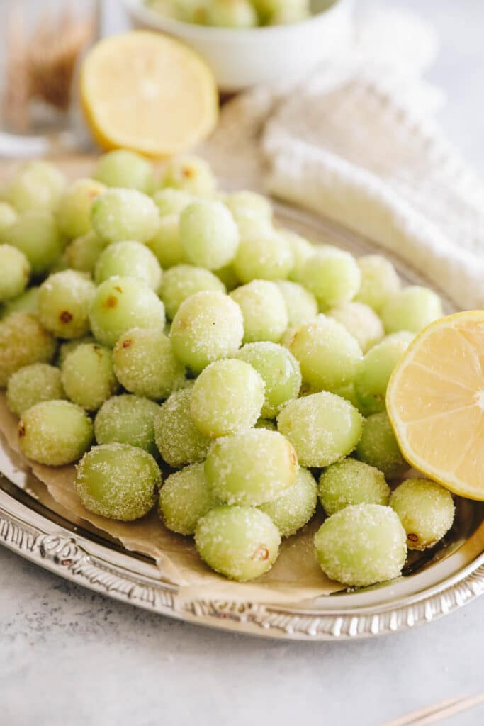 3-Ingredient Candy Grapes - The Healthy Maven