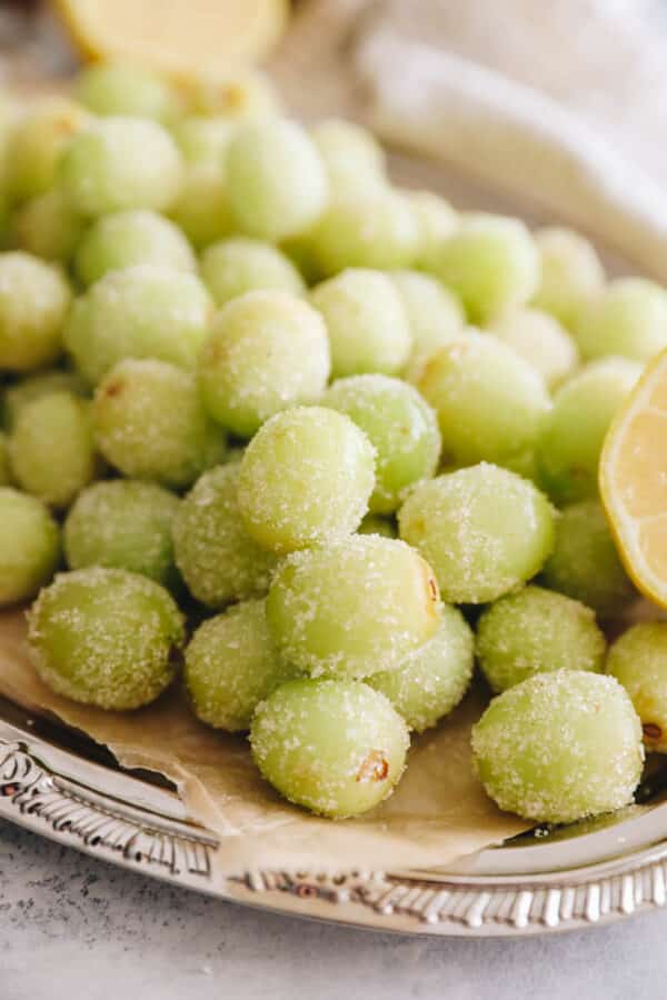 3-Ingredient Candy Grapes - The Healthy Maven
