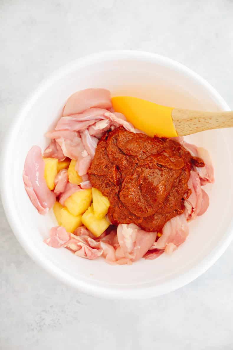 Easy Chicken Al Pastor Recipe - The Healthy Maven
