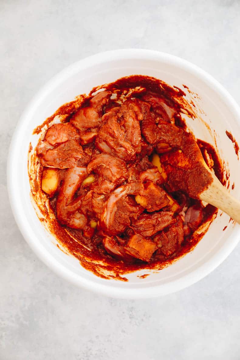 Easy Chicken Al Pastor Recipe - The Healthy Maven