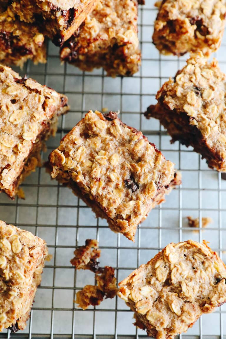 Oatmeal Breakfast Bars - The Healthy Maven