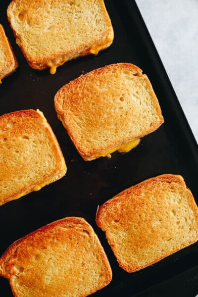 Sheet Pan Grilled Cheese Sandwiches - The Healthy Maven