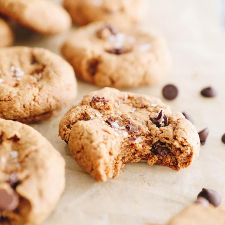 Healthy High Fiber Chocolate Chip Cookies - The Healthy Maven