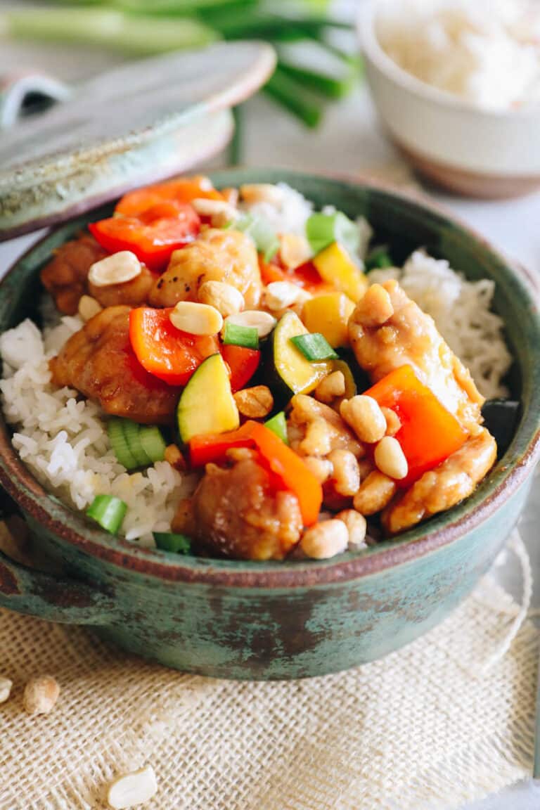 [Copycat] Panda Express Kung Pao Chicken Recipe - The Healthy Maven