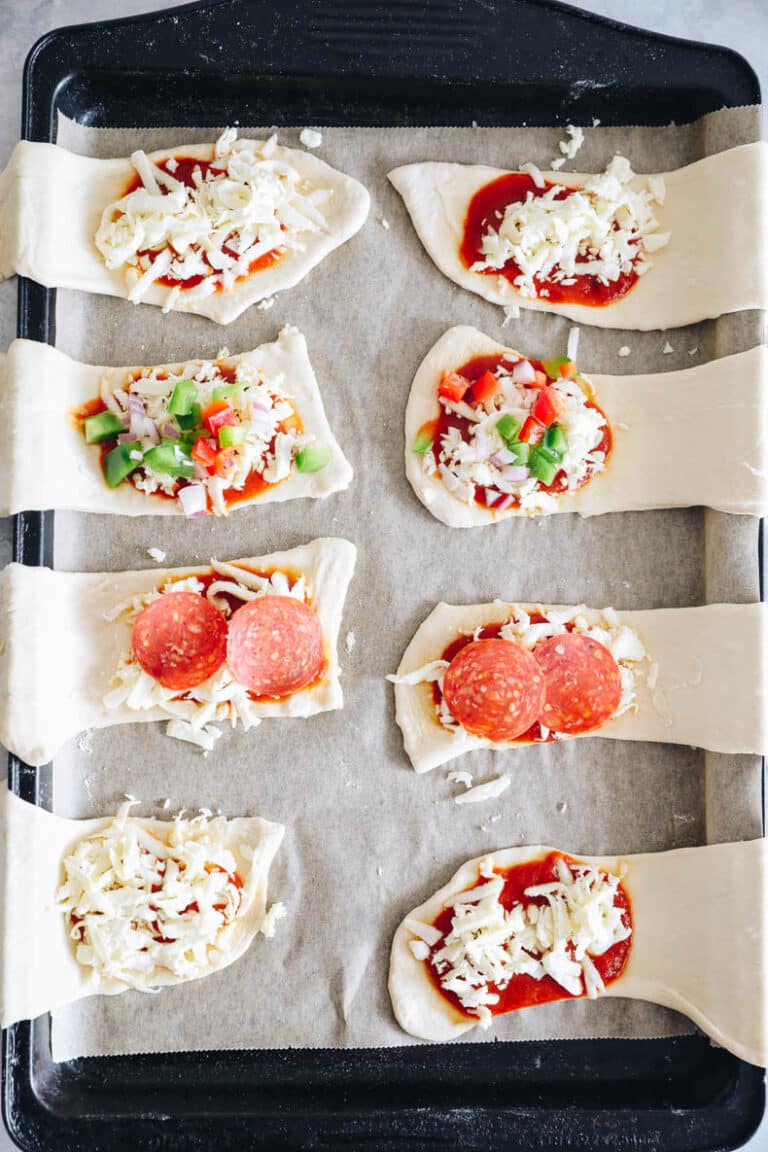 Homemade Pizza Pockets - The Healthy Maven