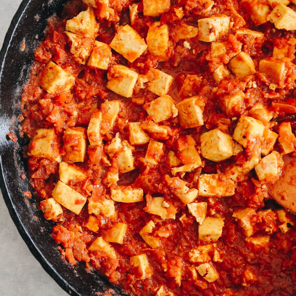 Copycat Chipotle Sofritas [Spicy Tofu] - The Healthy Maven