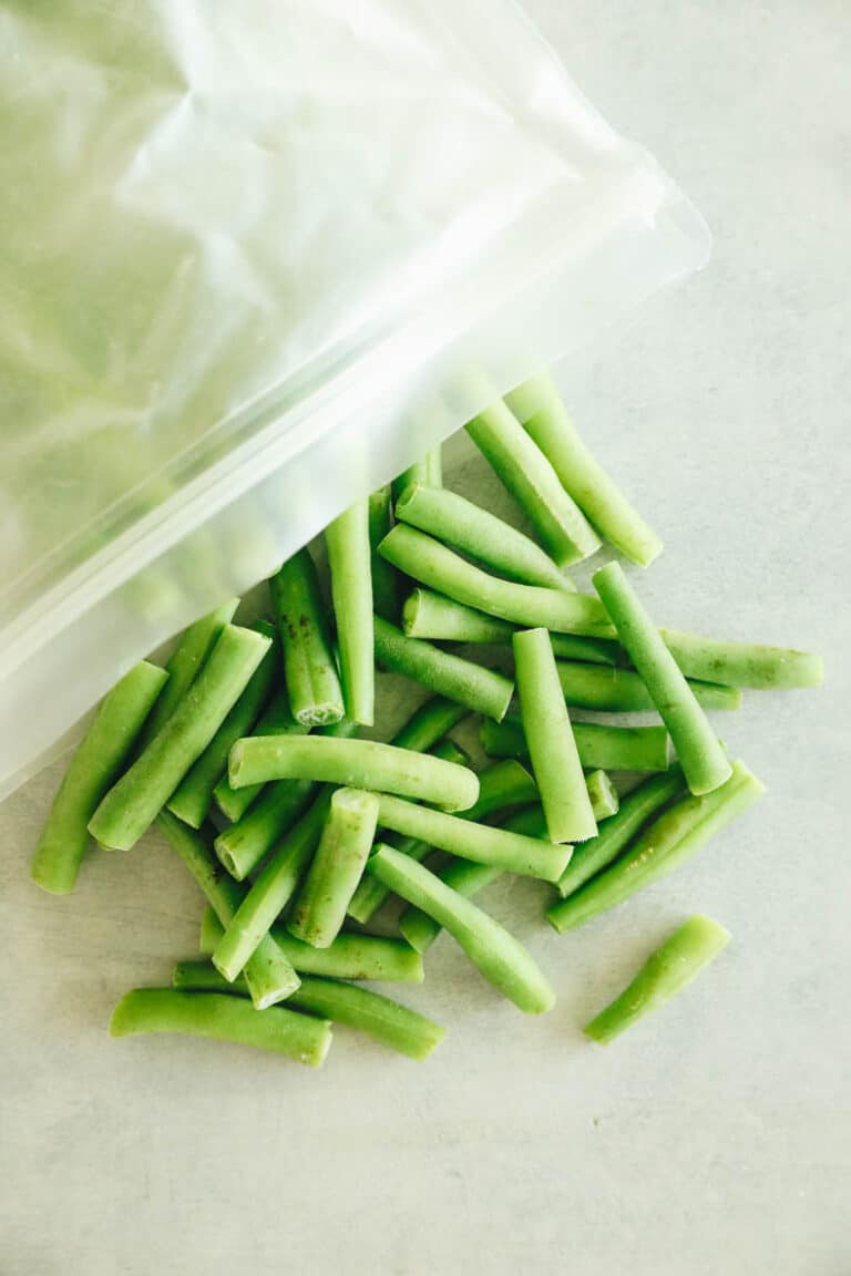 How to Freeze Green Beans [Easy Prep!] - The Healthy Maven