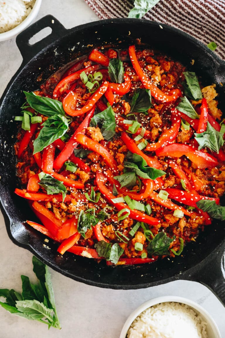 Easy Gochujang Chicken Bowls - The Healthy Maven
