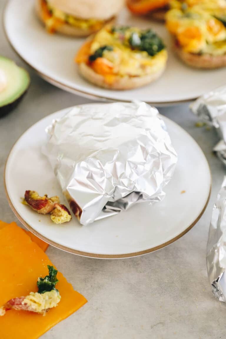 Meal Prep Breakfast Sandwiches - The Healthy Maven