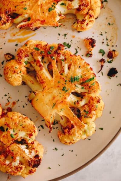 Cauliflower Steak Recipe - The Healthy Maven
