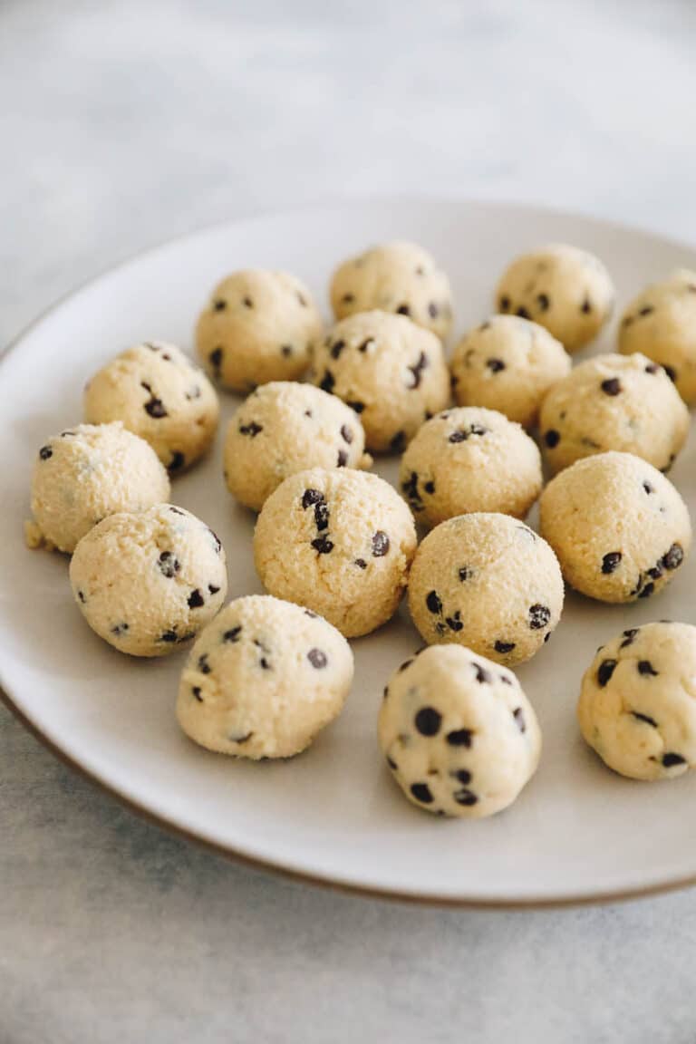 Protein Cottage Cheese Cookie Dough Bites - The Healthy Maven