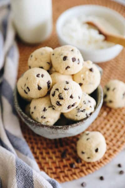 Protein Cottage Cheese Cookie Dough Bites - The Healthy Maven