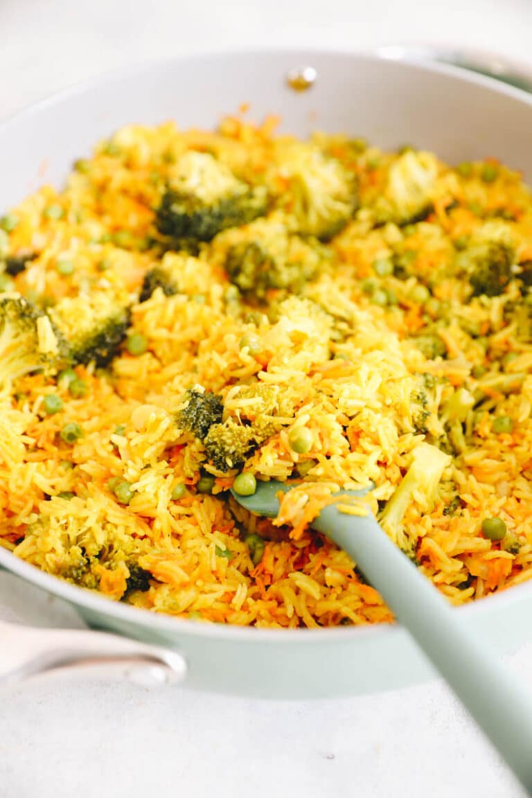 Coconut Curry Rice with Veggies - The Healthy Maven