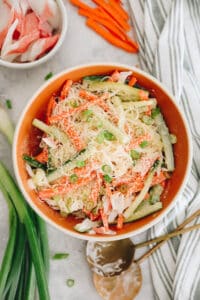 Spicy Kani Salad [Restaurant-Quality!] - The Healthy Maven